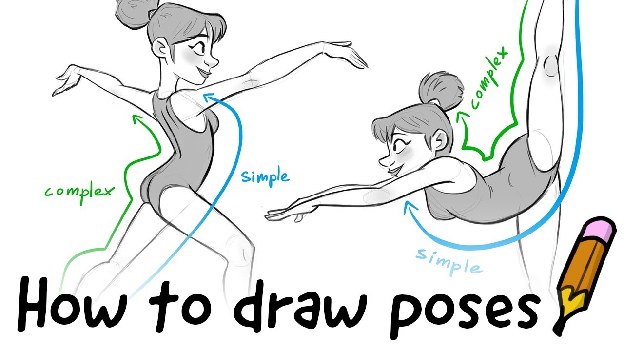 How to draw poses