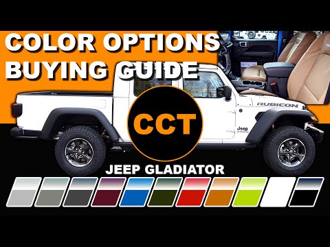 2021 Jeep Gladiator - Color Options Buying Guide