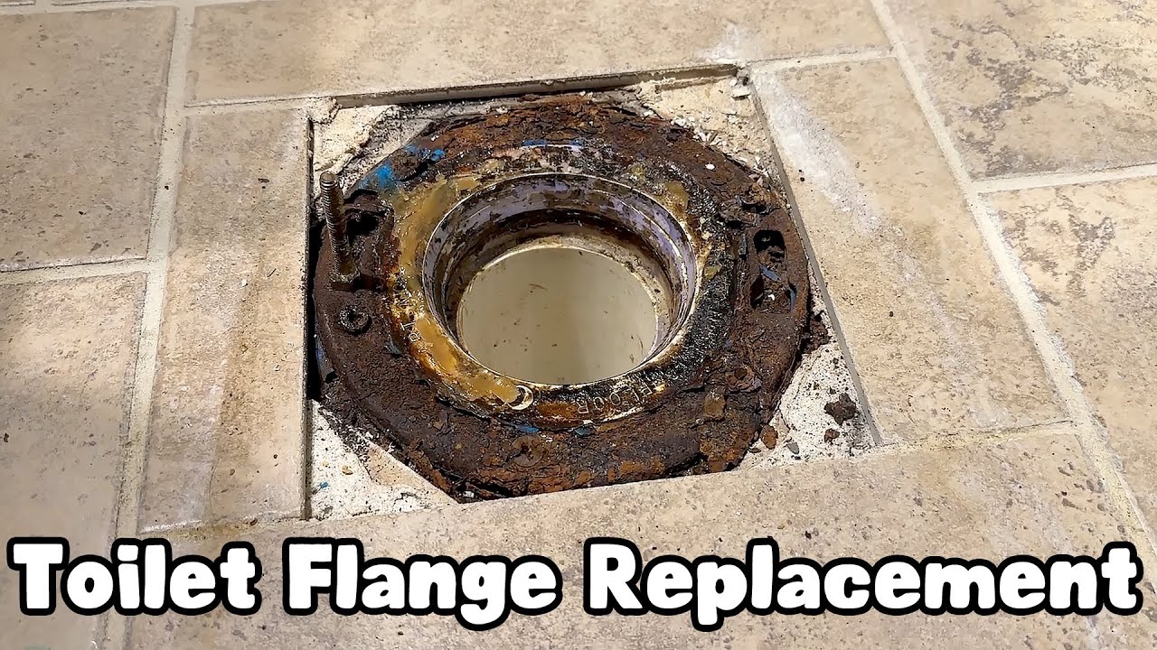 How to Replace Broken or Rusted Toilet Flange