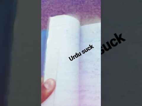 Urdu suck