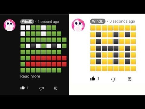 How to Make Minecraft Like Text Arts Using Different Coloured Square Emojis