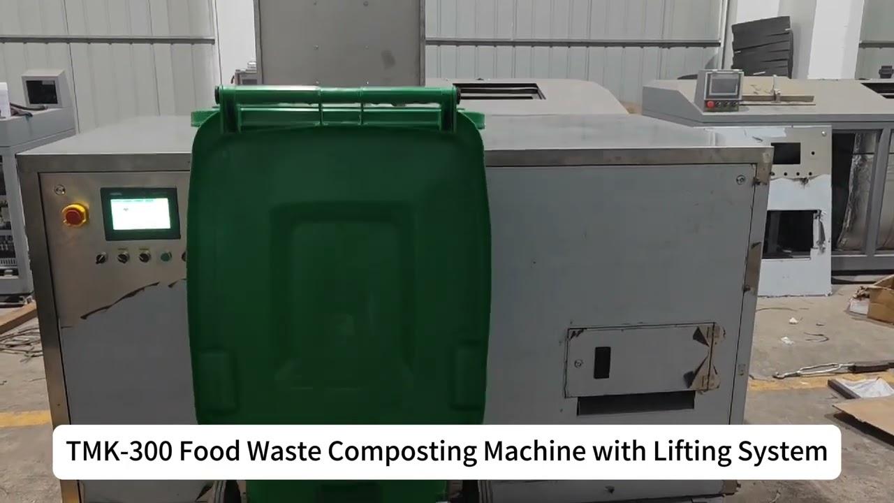 300-500KGs Organic Food Waste Composting Machine with Lifting System