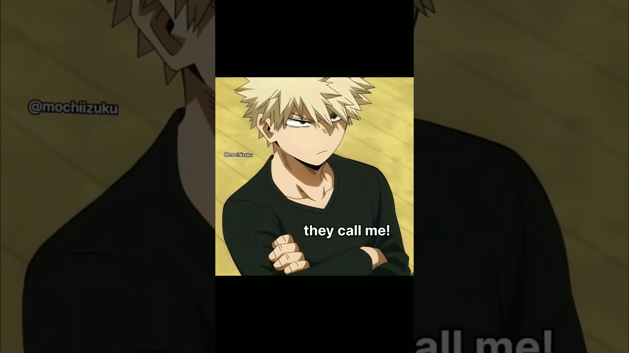 nicknames given by bakugo #mha #bnha #deku #anime #shorts #trending #ytshorts