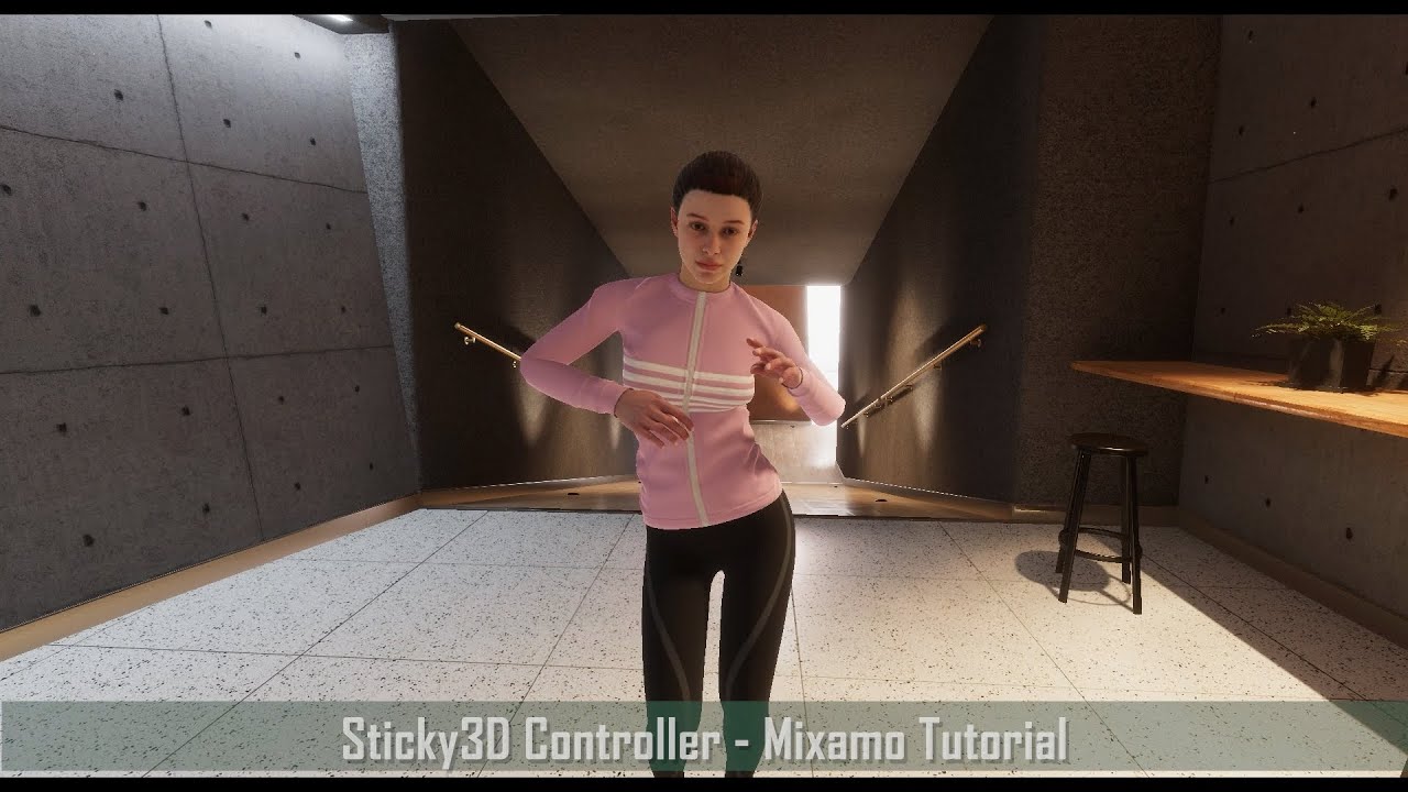 Sticky3D Controller - Mixamo tutorial