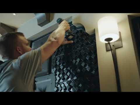 CinemaTech Diffuser Panel, 61cm x 122cm x 3.1cm, Box of 4