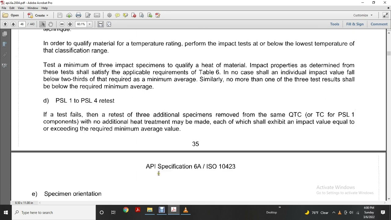 API 6A PART 3