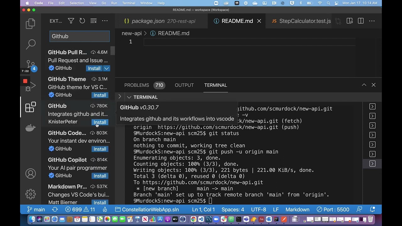 Distributed Version Control - Creating a Remote Git Repository