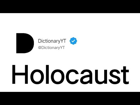 Holocaust Meaning in English