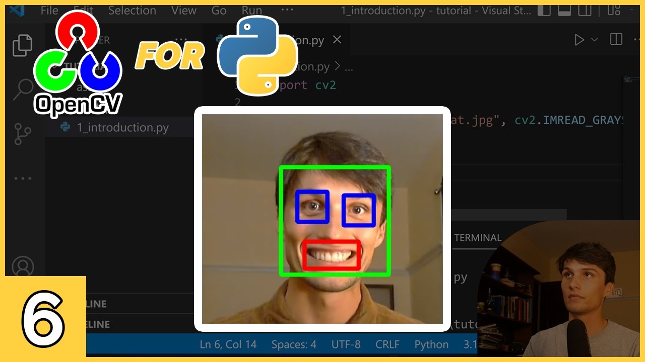 Detect Faces with OpenCV for Python - Beginners Tutorial #6