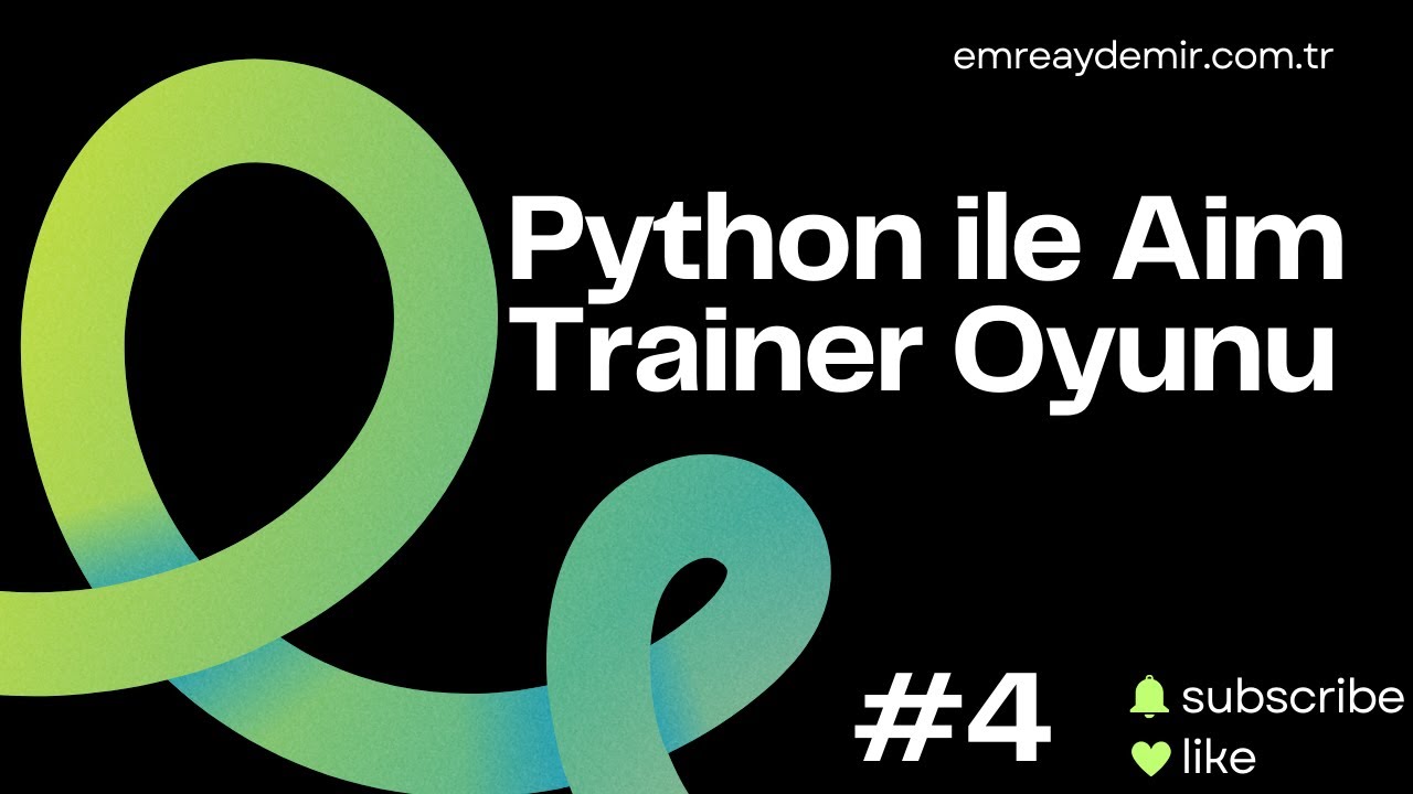 Python ile Aim Trainer Oyunu - Kodluyorum #4