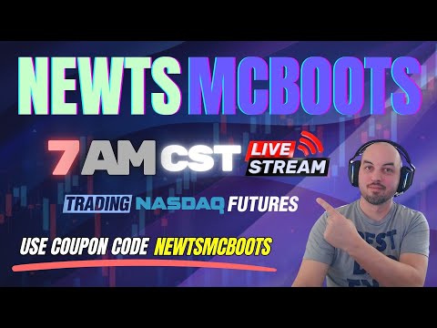 🎯Live Nasdaq Futures Day Trading | ICT Concepts | Newts McBoots🔥