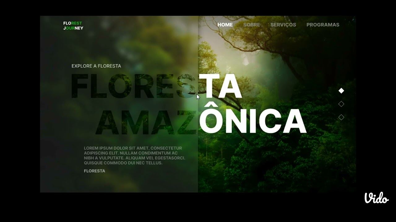 Forest web design using Figma #forest# figma#design #prototyping #wireframes#animation.