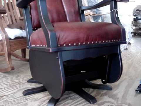 Swivel Glider Rocker - Amish Made
