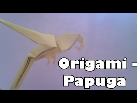 Origami – Papuga | The Secrets of Origami