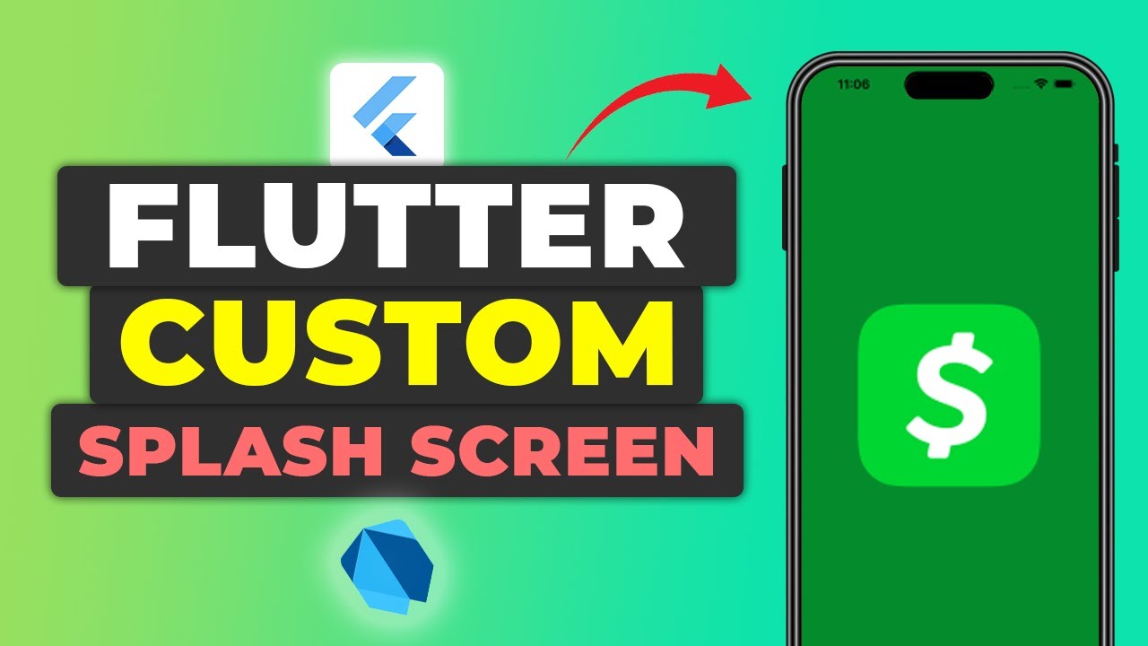 Flutter Custom Splash Screen Tutorial | Flutter Native Splash Screen Guide