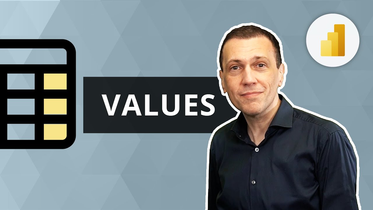 Power BI: Use .values() with JavaScript