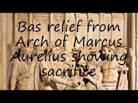 How to pronounce Bas relief from Arch of Marcus Aurelius showing sacrifice in English?