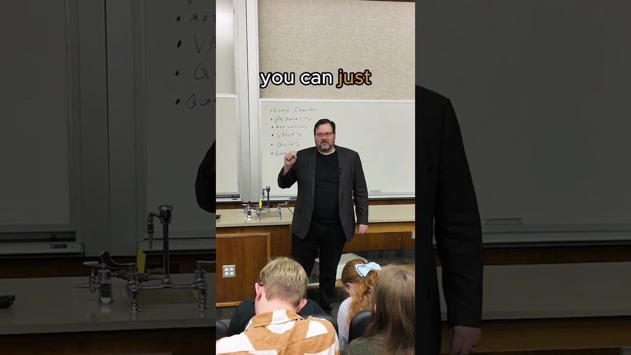 Establishing Character Personality - Brandon Sanderson's Writing Lecture #6 (2025) #writingadvice