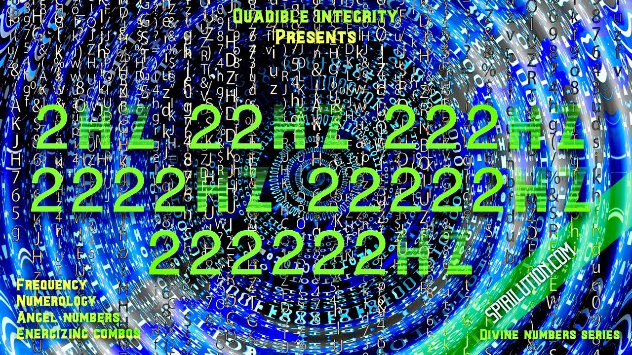 ★2Hz, 22Hz, 222Hz, 2222Hz, 22222Hz, 222222Hz★ Heavenly Numerology Frequency Combo!