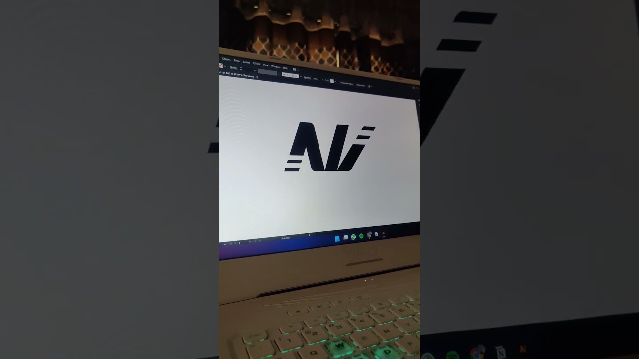 N+V Logo Design