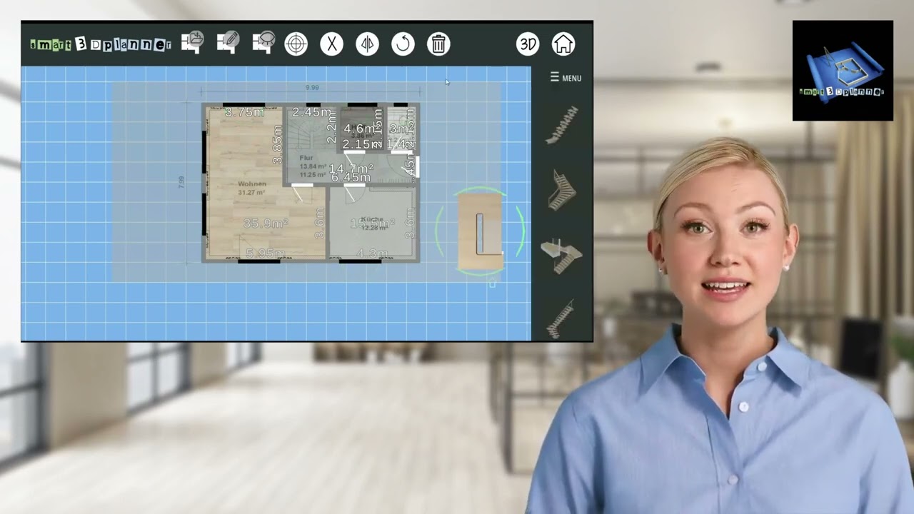 smart3dplanner - 3D Floor Plan in 3 Minutes