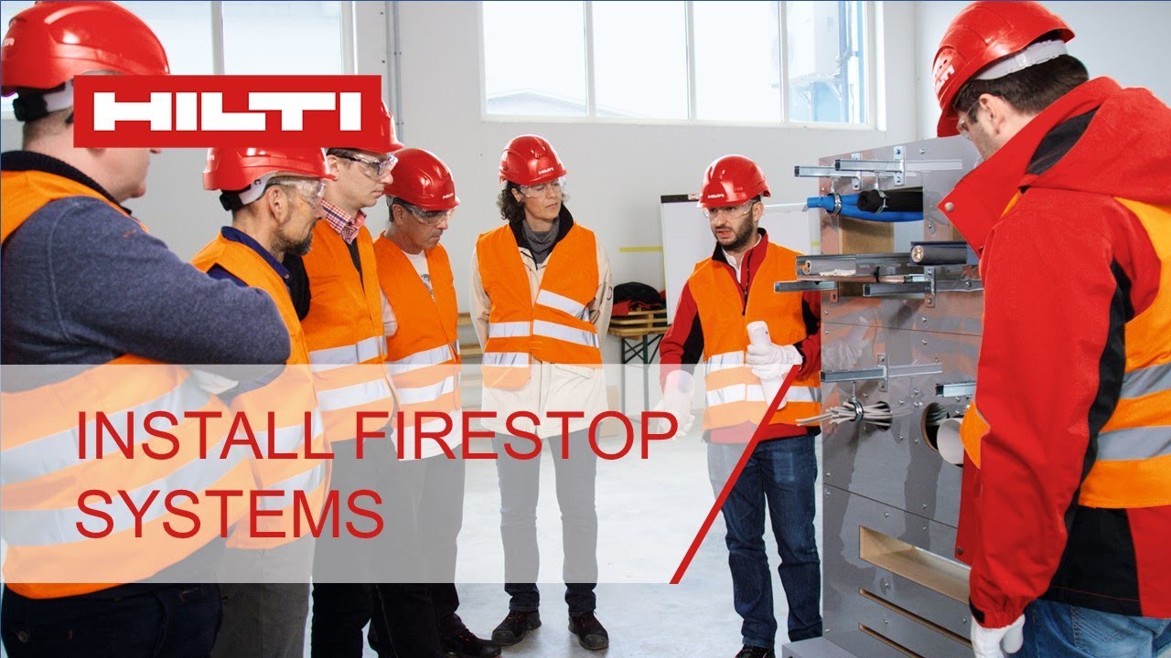How to install firestops systems