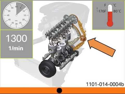 Bmw engine n47 n57 B47 timing chain nois