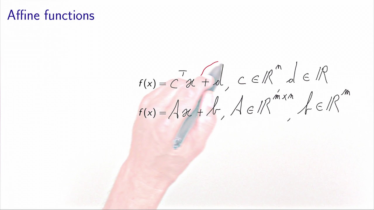 Objective function: linearity and nonlinearity