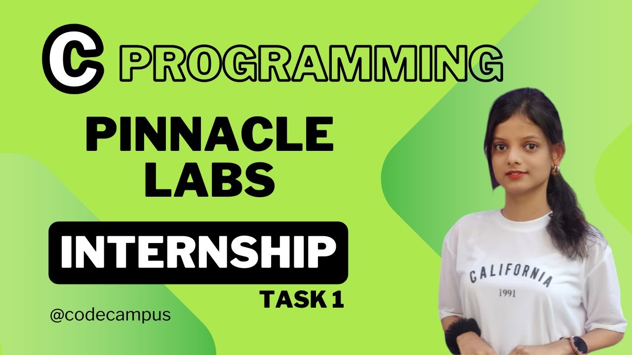 Solution for C Programming Task 1 | Basic Calculator | Pinnacle Labs