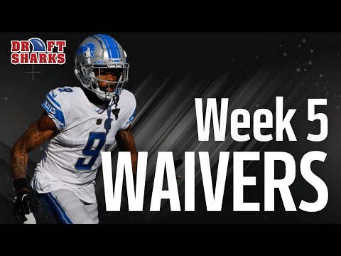 MUST ADD Waiver Wire Pickups For Week 5 | Fantasy Football 2023 | Jaleel McLaughlin & More!