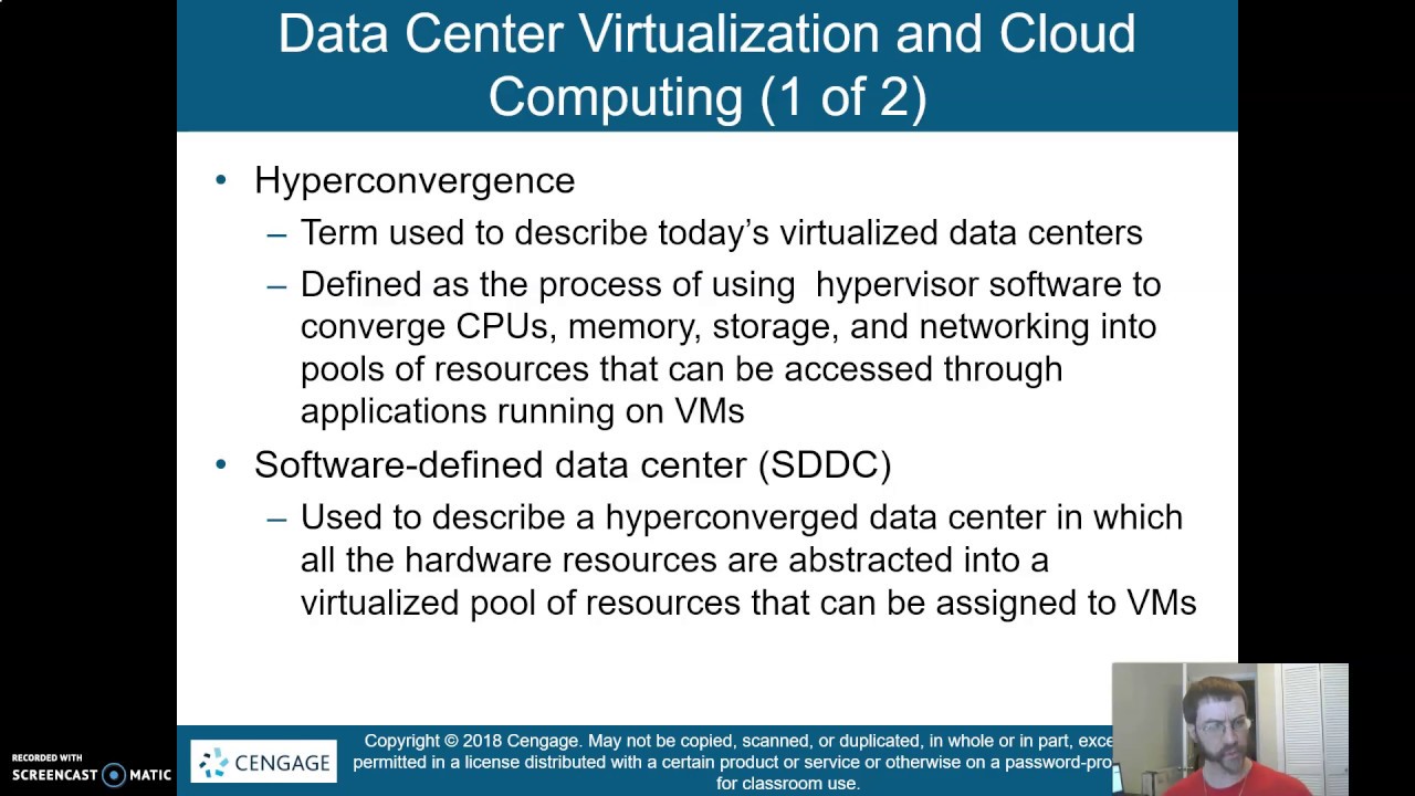 Virtualization Chapter 4: Data Center Virtualization and Cloud Computing