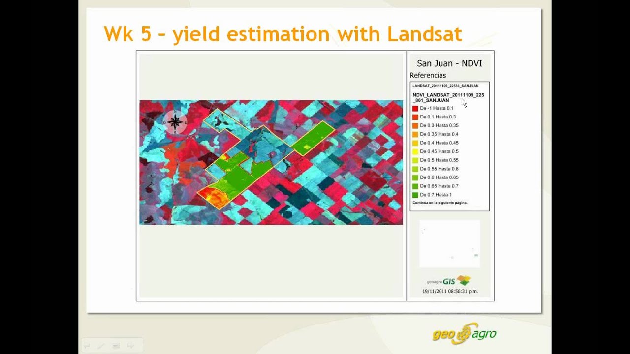 Applications of Remote Sensing for Crop Management - yield and protein estimation in wheat