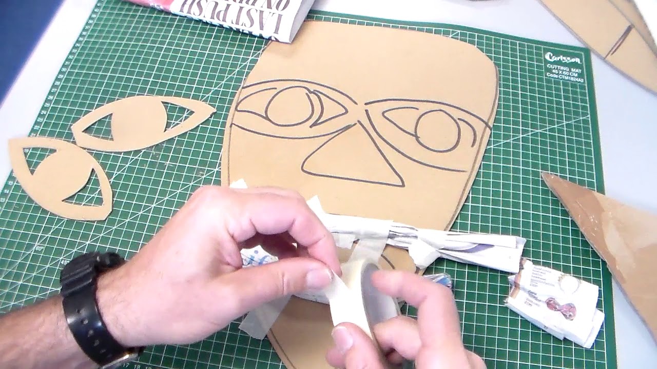 African Masks Construction Techniques 1