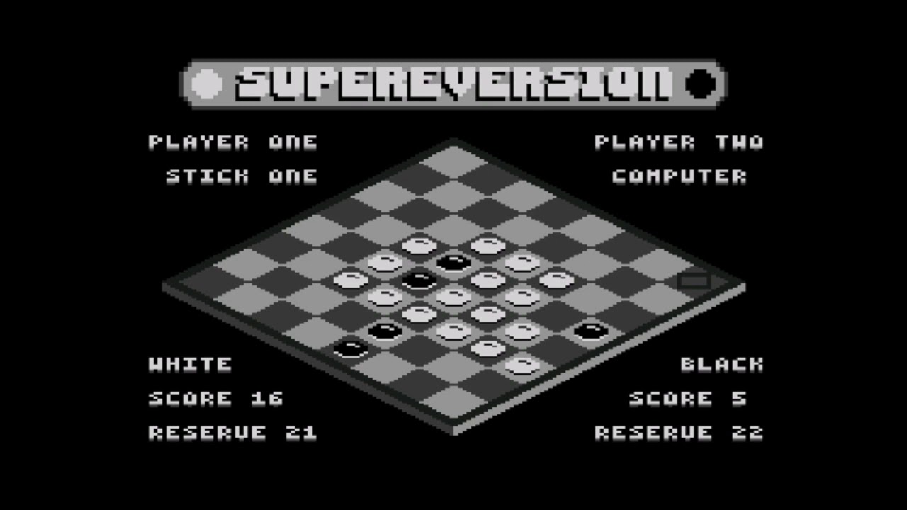 Atari 8-bit:- Supereversion (BASIC game)