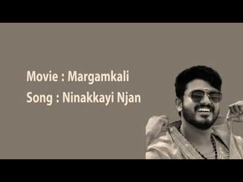 Ninakayi njan karaoke with lyrics | margamkali | Malayalam Song