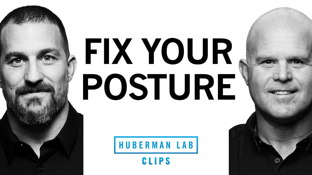 How to Improve Your Posture | Dr. Kelly Starrett & Dr. Andrew Huberman