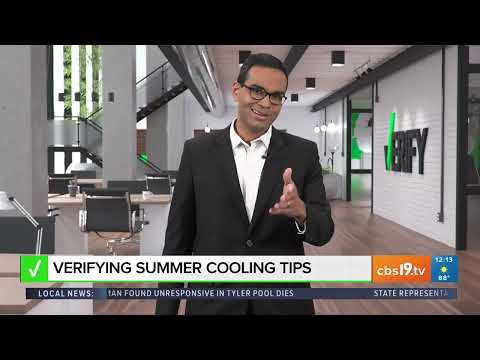 Tips on how to keep our homes cool this summer