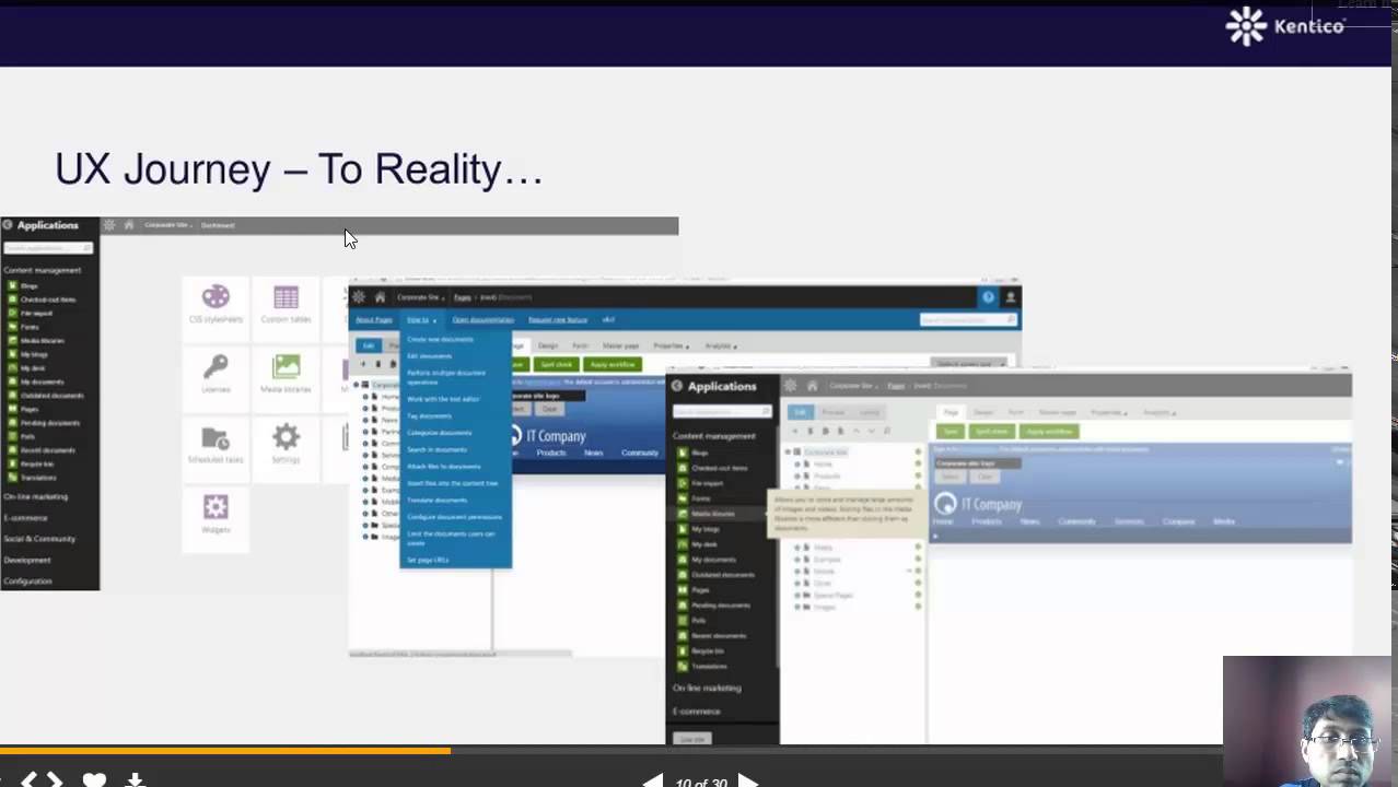 Brief Overview on Kentico CMS