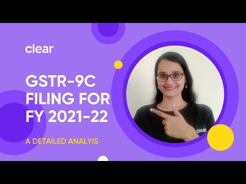 GSTR 9C: Reconciliation Statement and Certification - Due Date ...