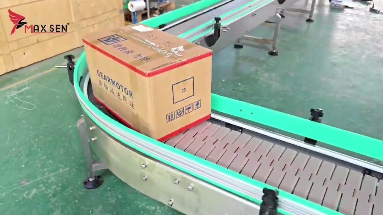 Maxsen top chain conveyor testing