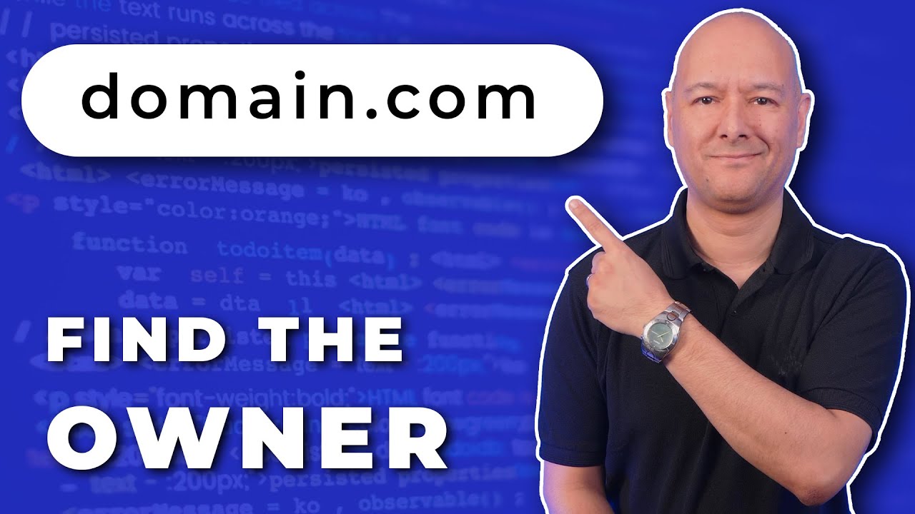 How To Find Out Who Owns Any Domain Name Fast!