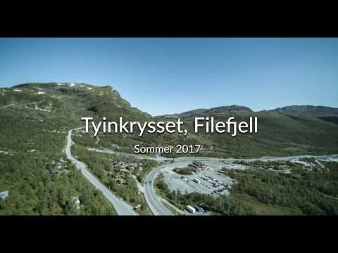 Tyinkrysset - Ny tunnel på E16 - Filefjells tunnelen 5,8km  [4K]