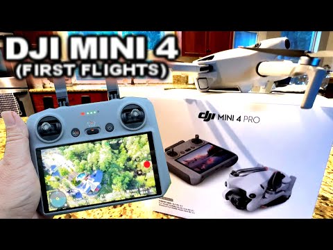 New DJI Mini 4 Pro Drone - First flights deep in the forest Amazingly ...