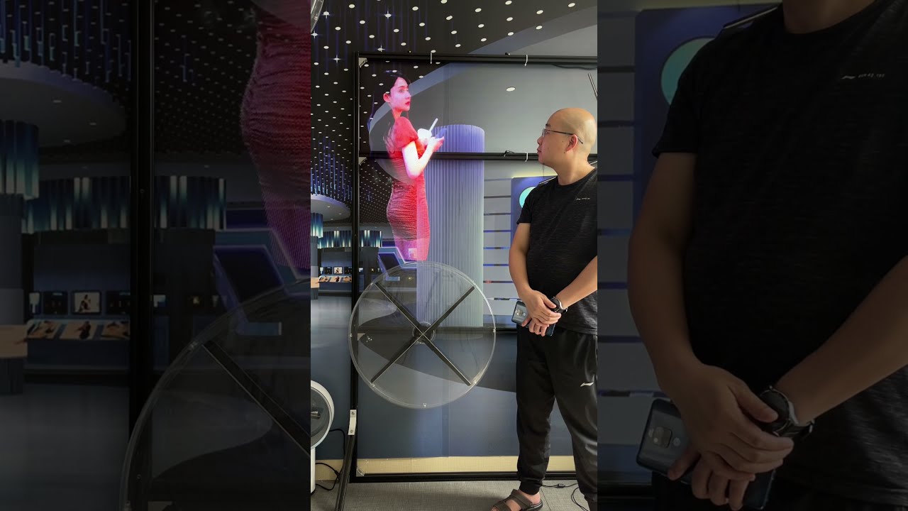 3d Fan Hologram Projector Led Luminous Signs Advertising Machine Wifi Led Fan Hologram Projector