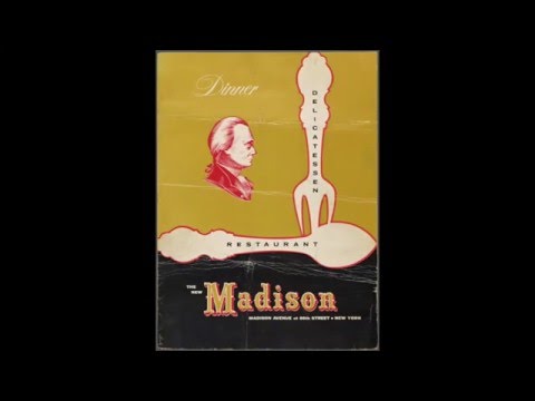 Old Restaurant Menus from The New York Public Library