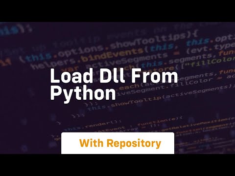 load dll from python