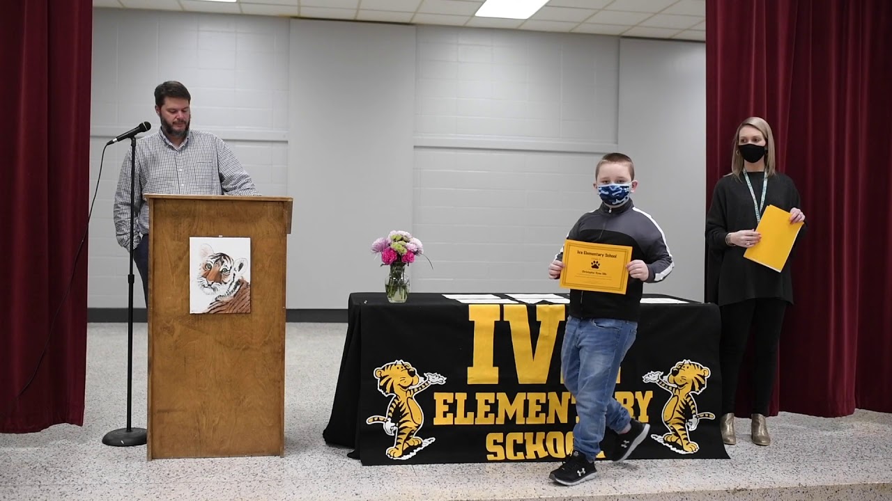 Craft/3rd/4th/5th IES Honor Roll for Second Nine Weeks