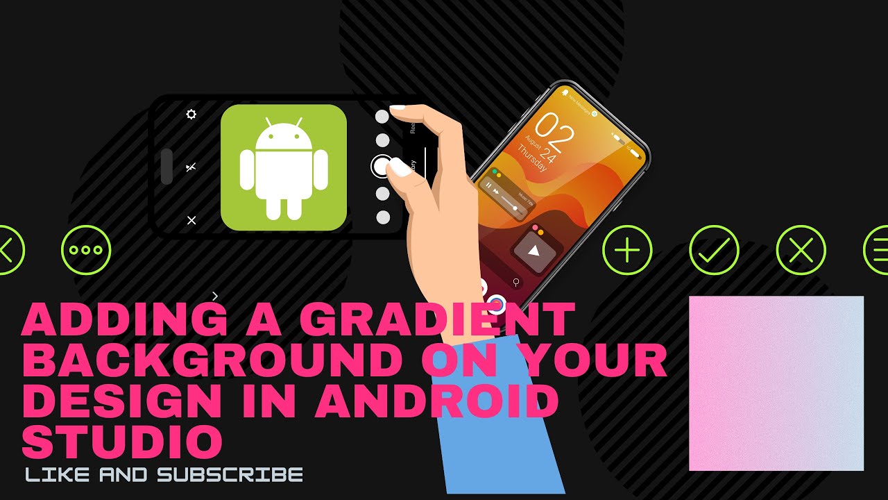 ADDING A GRADIENT DESIGN IN YOUR ANDROID PROGRAM