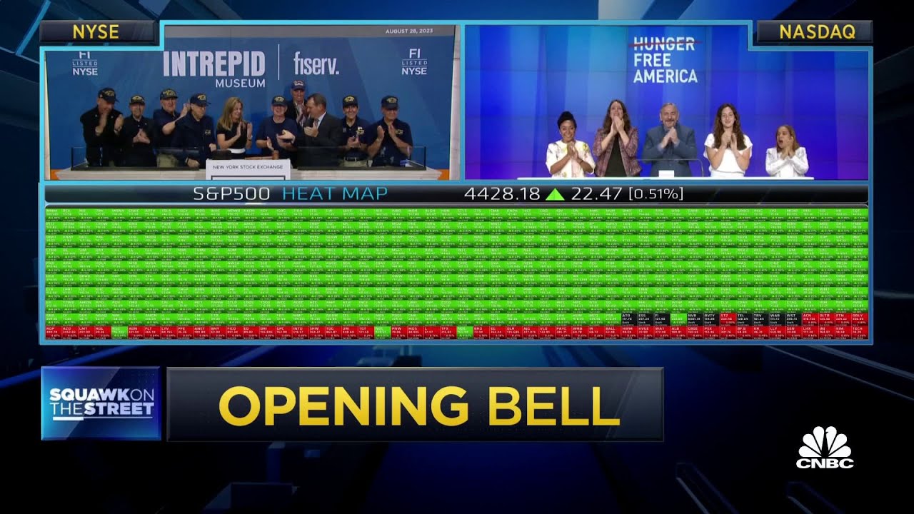 Opening Bell: August 28, 2023