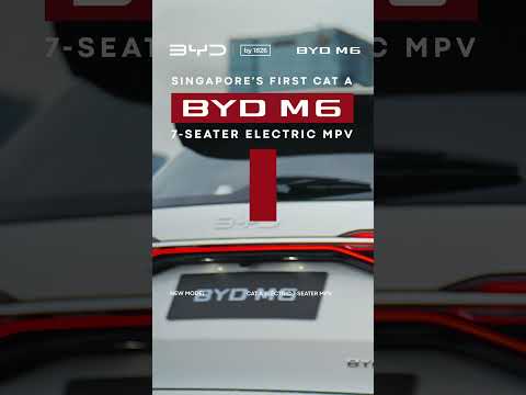BYD M6: Most Affordable Electric 7-Seater MPV